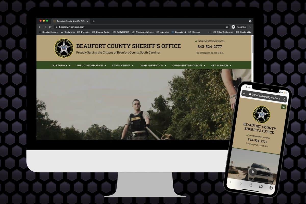 Sheriff’s Office launches redesigned website | Beaufort County Sheriff ...