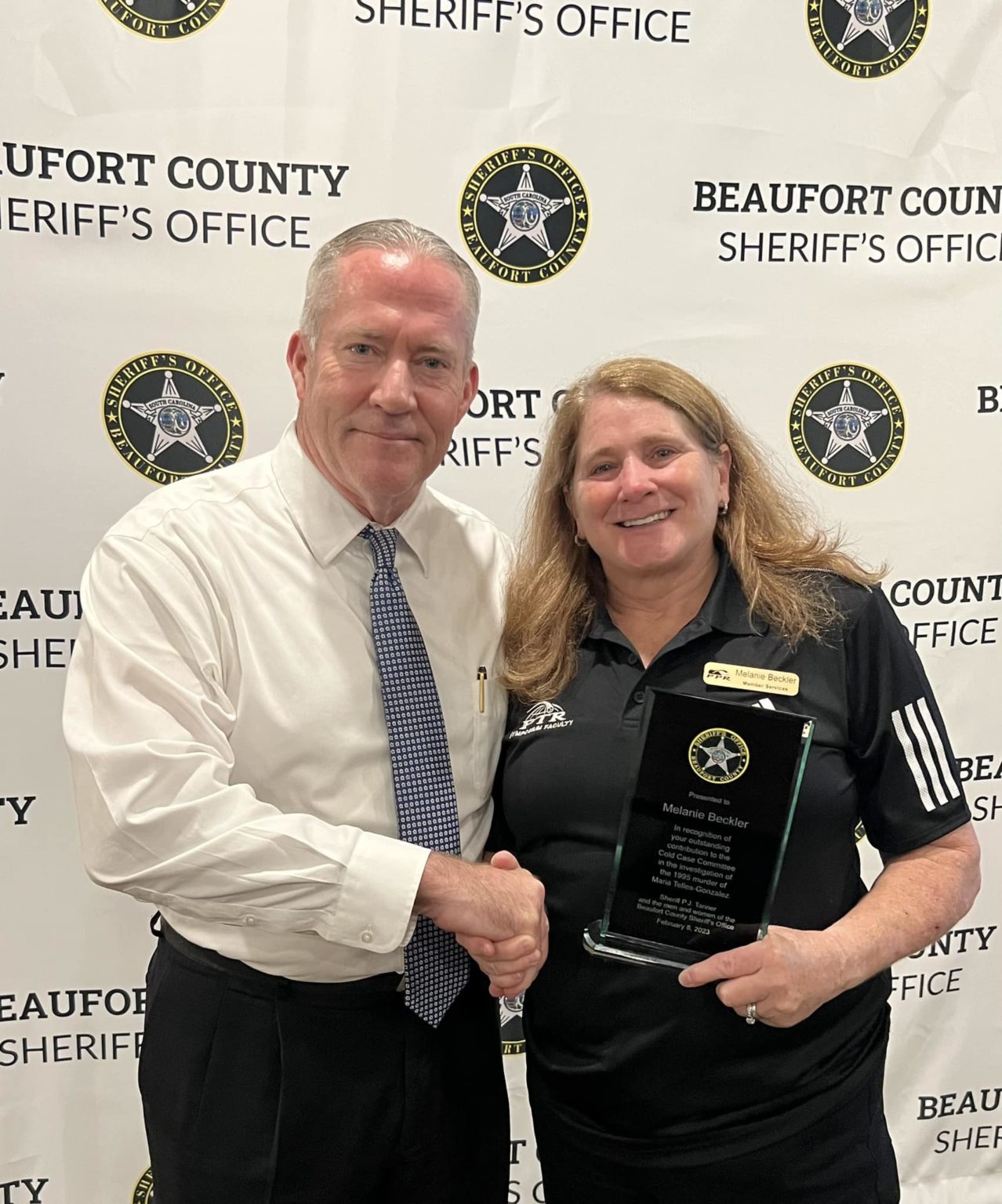 Cold Case Committee volunteer recognized for contributions to ...